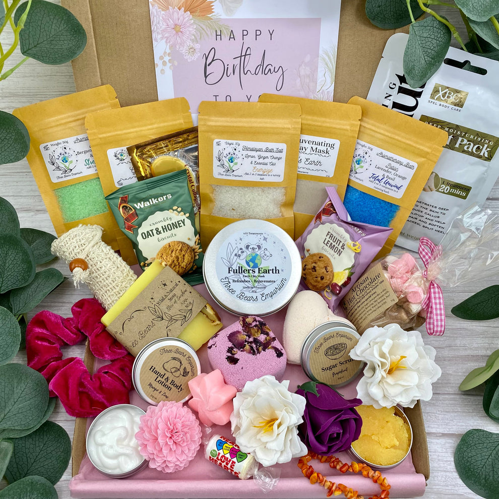 Self-Care Bundle for Her | Ready To Go Gift Box – Three Bears Emporium